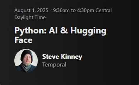 Open Source Ai с Python And Hugging Face Frontendmasters