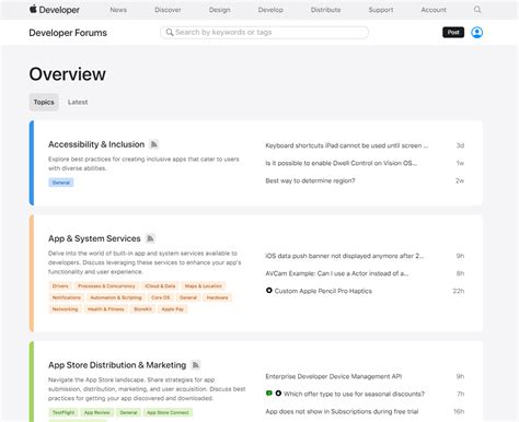 Apple Redesigns Its Developer Forums Sd Times