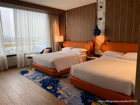 인천호캉스 인스파이어리조트 포레스트타워 레이크 디럭스 더블퀸 후기 네이버 블로그