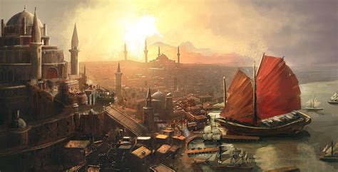 Trade By Wenjun Mao R Imaginarycityscapes