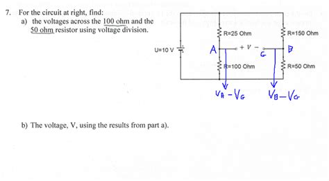 Find Voltages Across Resistors Using Voltage Division Physics Forums