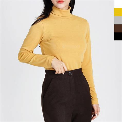겨울 36 여성목티 여성목폴라 폴라티 여자목티 터틀넥 목폴라