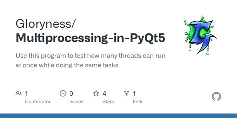 Github Glorynessmultiprocessing In Pyqt5 Use This Program To Test How Many Threads Can Run