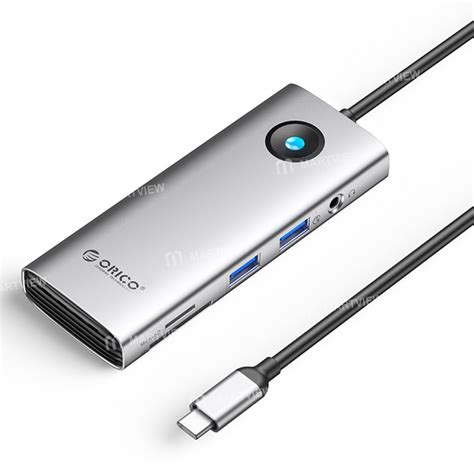 Orico PW Port Series Type C K HDMI PD W RJ USB Gbps Multifunction Docking Station