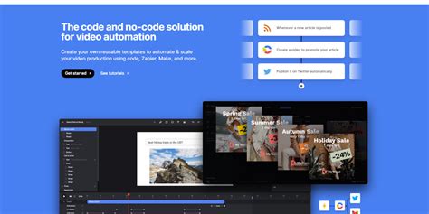 Creatomate Create And Automate Videos By Api And No Code Product Hunt
