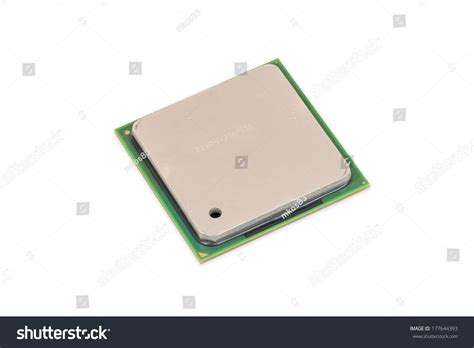 Cpu Central Processing Unit Isolated On Stock Photo Shutterstock