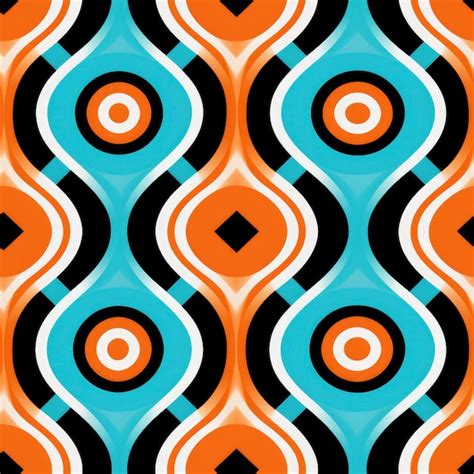 Free Photo Geometric Seamless Pattern