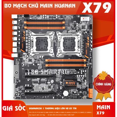 Main Huananzhi X79 8d Main X79 4d Bh 36th Bo Mạch Chủ X79 Dual Cpu