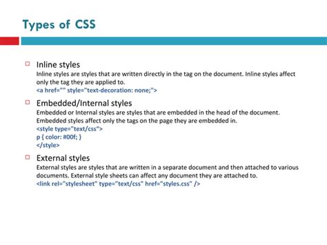 Css Best Practices Ppt