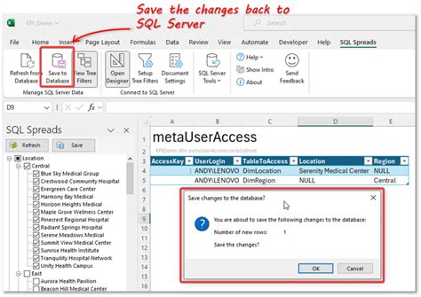 Use Case How To Build A Kpi Excel Template With Sql Server Sql Spreads