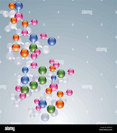 Vector Abstract Molecule Stock Vector Image And Art Alamy