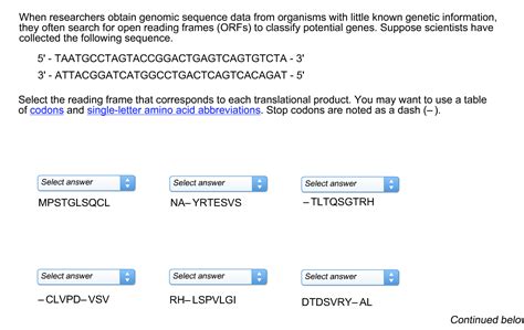 solved when researchers obtain genomic sequence data from