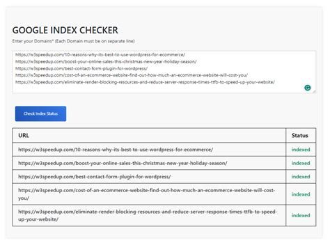 Google Index Checker Check If Your Site Is Indexed By Google