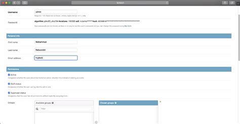 ۳ پنل ادمین django و اپلیکیشن وبلاگ بابی بابازاده bobycloud