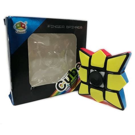 Fanxin 1x3x3 Floppy Fidget Finger Spinner Magic Cube Black Shopee Philippines