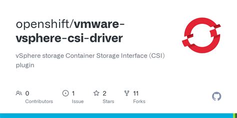 Github Openshiftvmware Vsphere Csi Driver Vsphere Storage Container Storage Interface Csi