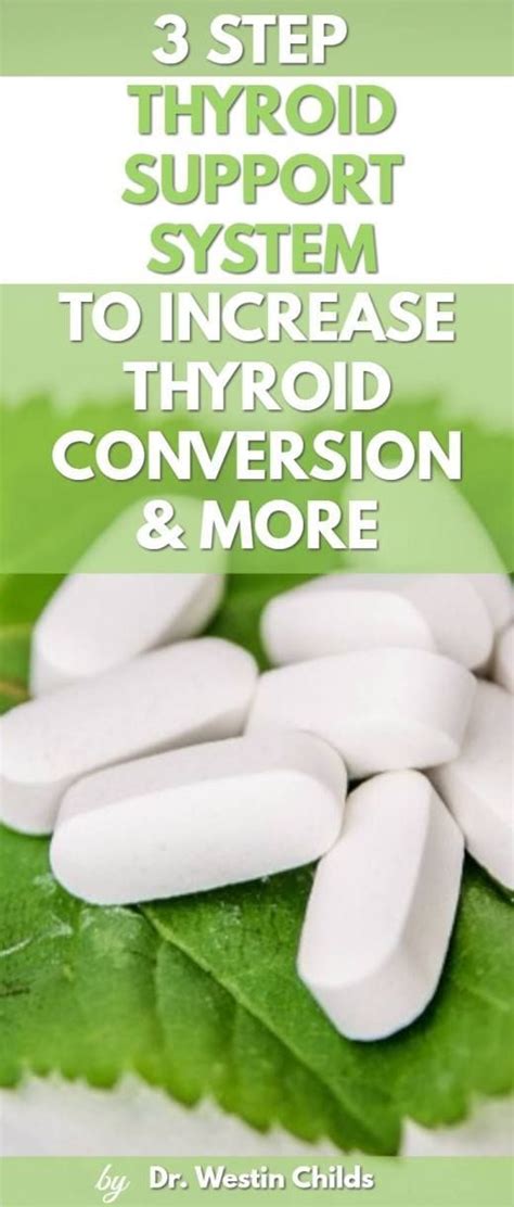 3 Step Thyroid Support System To Boost Thyroid Conversion Function