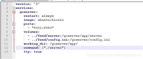 docker compose设置workdir设置工作目录 docker compose workdir csdn博客