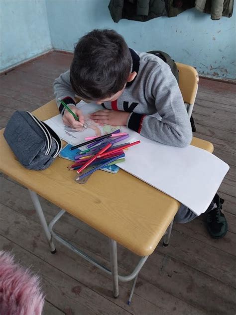 ბეჟანოს საჯარო სკოლის მე 4 კლასის მოსწავლეებმა ილუსტრირებული კედლის გაზეთი შექმნეს Etm Ge