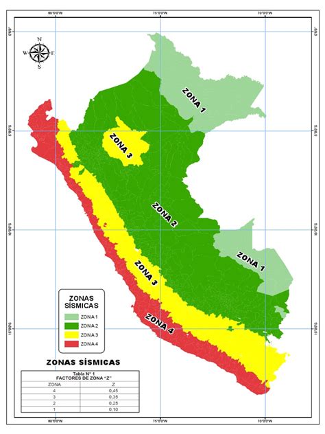 Mapa De ZonificaciÓn Sismicapdf