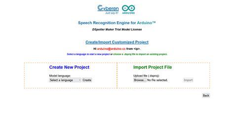 voice commands with the arduino speech recognition engine arduino