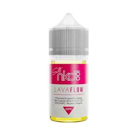 Naked Lava Flow Ml Premium Salt Likit