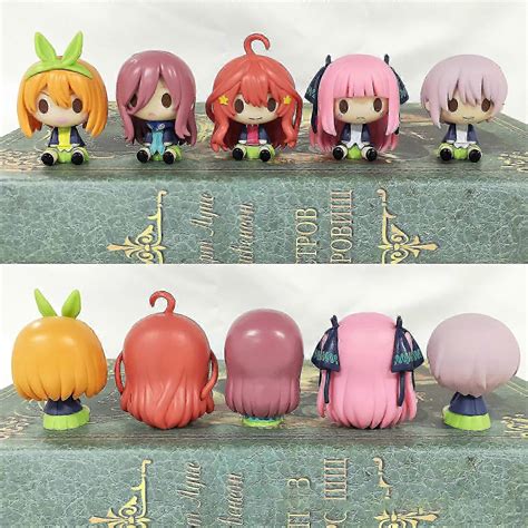 W 5pcs Figure Model The Quintessential Quintuplets Action Mini Pvc