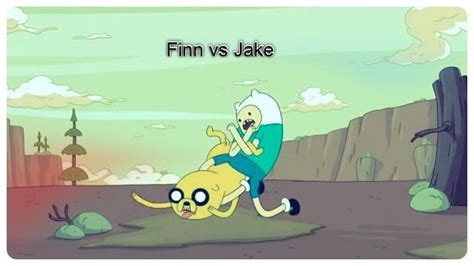 Finn Beating Up Jake For Finn Fans Only Adventure Time With Finn And Jake Photo