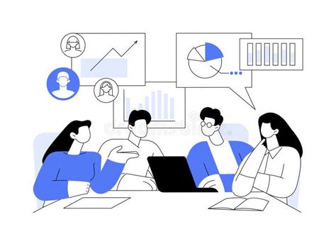 Sociology Isolated Cartoon Vector Illustrations Stock Vector