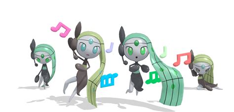 Mmd Meloetta From Pokemon Scarlet And Violet By Shadowleswolf On Deviantart