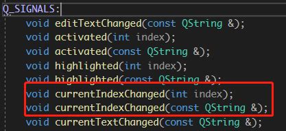 QComboBox中的currentIndexChanged信号使用 CSDN博客