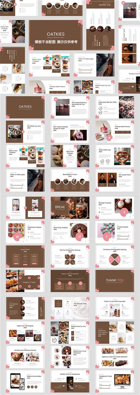 面包店和蛋糕店ppt 素材cnn