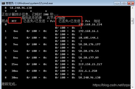 路由追踪命令：tracert、pathping！值得收藏！ csdn博客