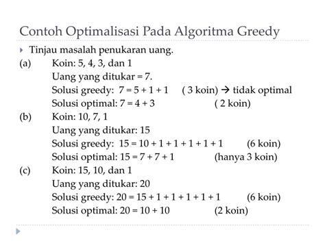 Ppt Design And Analysis Of Algorithm Greedy Algorithm Powerpoint Presentation Id2720025