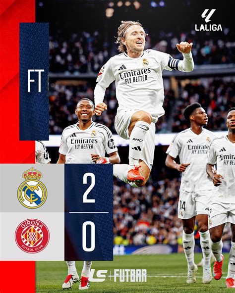 ფუტბარი • Futbar მოდრიჩის და ვინისიუსის გოლებით რეალმა ჟირონა დაამარცხა Facebook