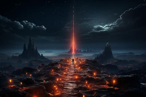 Premium Ai Image Micro Particle Trail Background