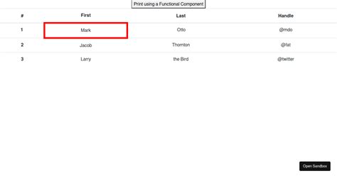 React Print Codesandbox React Print Codesandbox