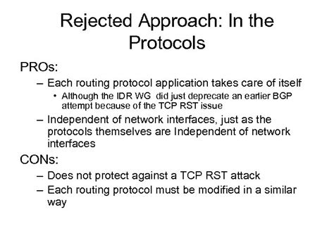 authentication for tcp based routing and management protocols draft bonica tcp auth 04