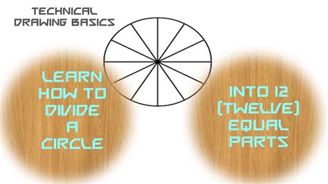 How To Divide A Circle Into 12 Equal Parts