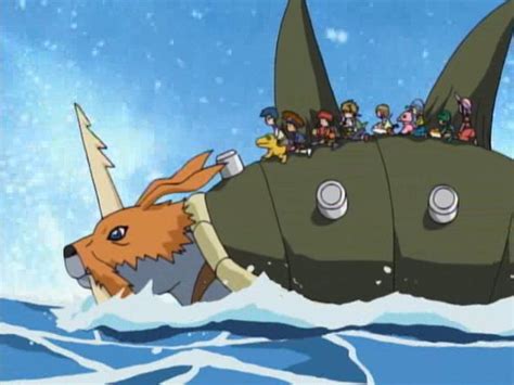 Digimon Sr Adventure Episode Sea Sick And Tired