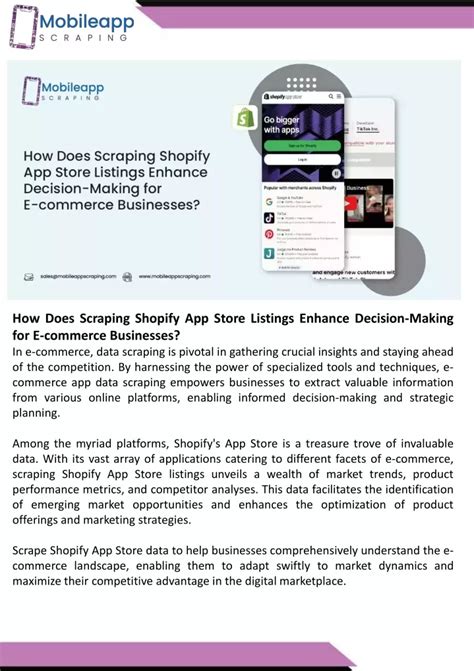 Ppt How Does Scraping Shopify App Store Listings Enhance Decision