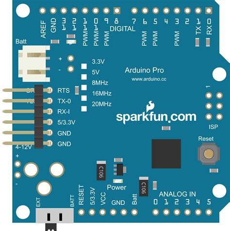 How To Use Arduino Pro Pinouts Specs And Examples Cirkit Designer How To Use Arduino Pro Pinouts Specs And Examples Cirkit Designer