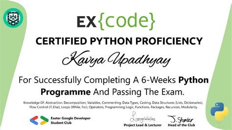 Kavya Upadhyay On Linkedin Excode Pythonprogramming Codingbootcamp