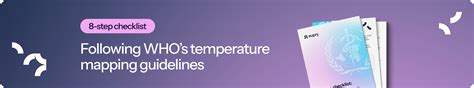 What Are The WHOs Guidelines For Temperature Mapping