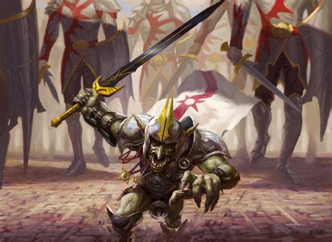 Legion Loyalist Mtg Art From Gatecrash Set By Eric Deschamps Art Of Magic The Gathering