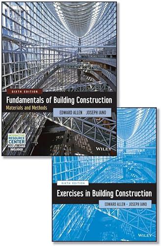 Fundamentals Building Construction Materials Methods De Edward Allen Joseph Iano Iberlibro