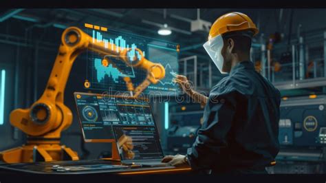 An Engineer In A High Tech Manufacturing Setting Is Programming Or