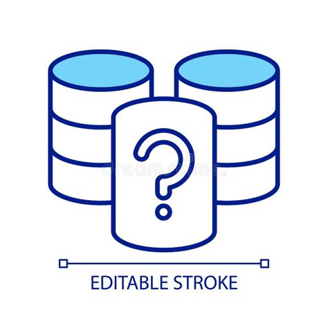 Data Storage Issues Rgb Color Icon Stock Vector Illustration Of Data