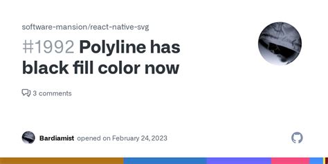 Polyline Has Black Fill Color Now · Issue 1992 · Software Mansion