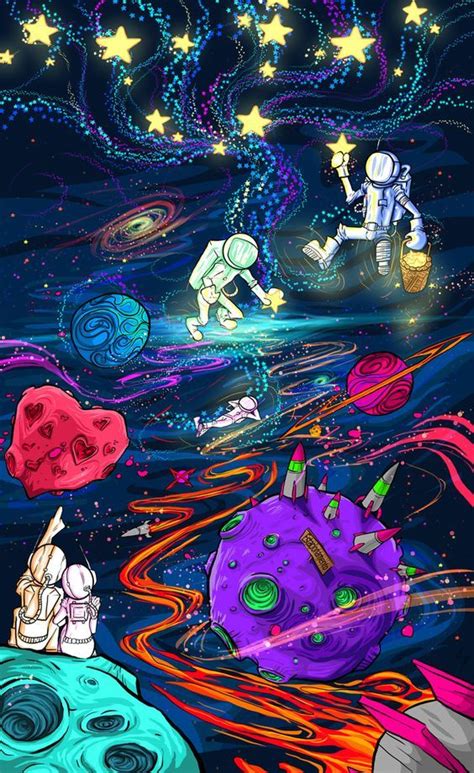 Pin By Sjs On Out Of This World Space Drawings Space Art Trippy